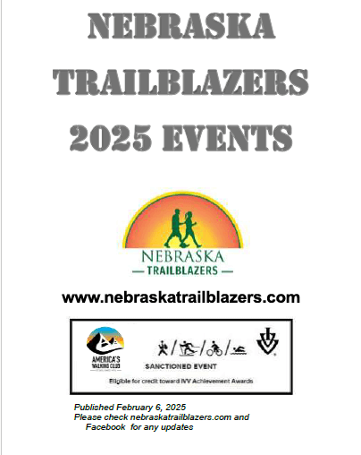 Save the dates for all of our 2025 walks! – Nebraska Wander Freunde ...